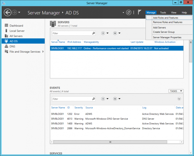 How to install the Windows Server Essentials Dashboard