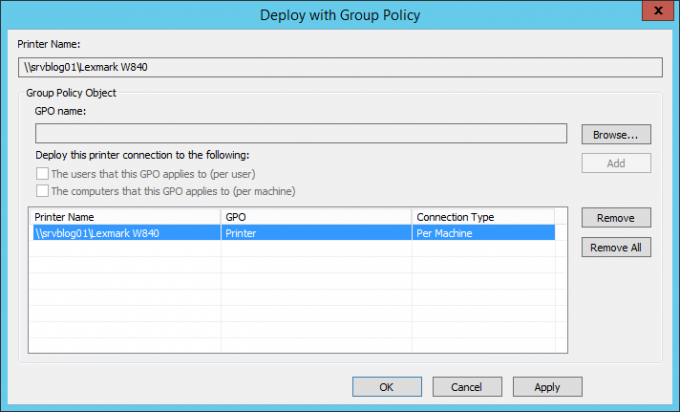 How to share printers via Group Policy (GPO) – Microsoft Geek