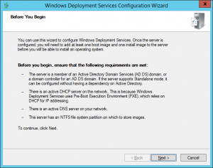 Configuring and using Windows Deployment Services (WDS)